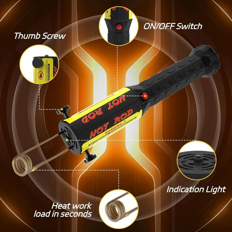 🔥2025 HOT SALE🔥 Magnetic Induction Heater Kit - 1100W Induction Heat B ...