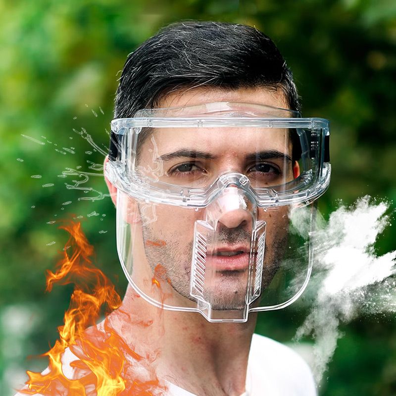 Multipurpose Ergonomic Transparent Protected Face Shield – welfareis