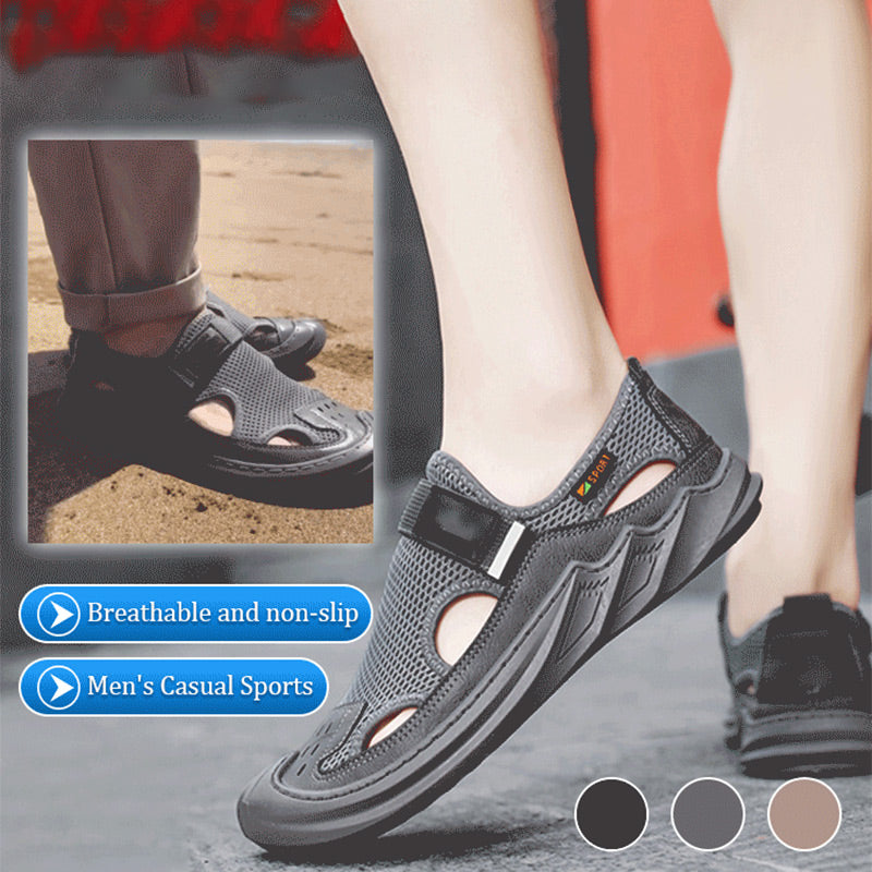 Men's Summer Casual Breathable Mesh Soft Sole Sandals – welfareis