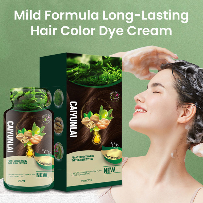 Mild Formula Long-Lasting Hair Color Dye Cream – welfareis