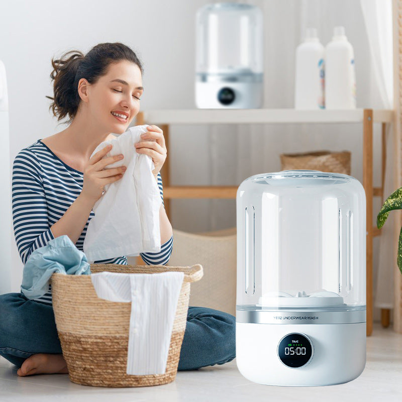 😍Portable Rechargeable Mini Washing Machine for Underwear！🩲 – welfareis