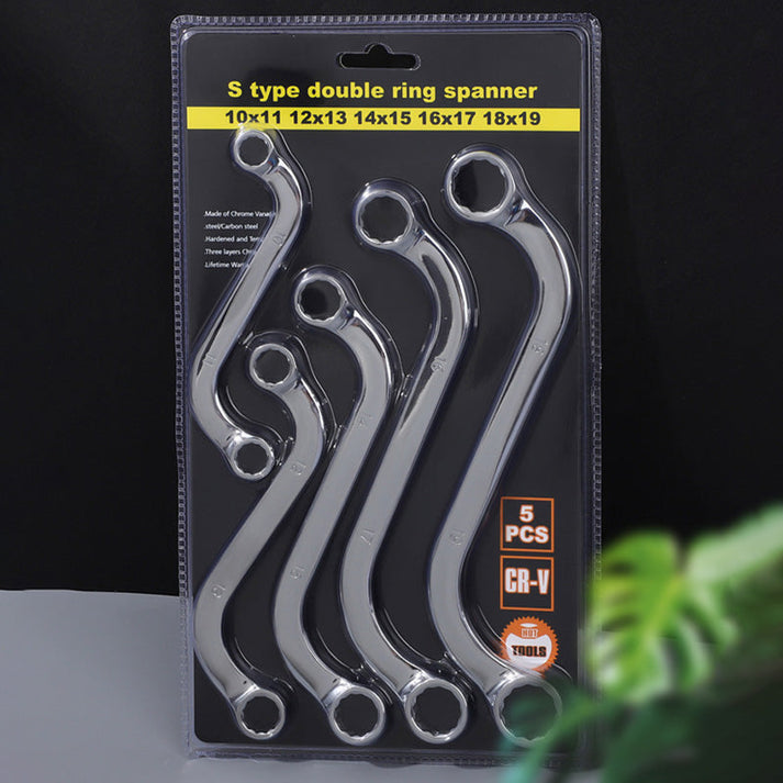 S-Style Double-Ended Box Wrench 5-Piece Set – welfareis