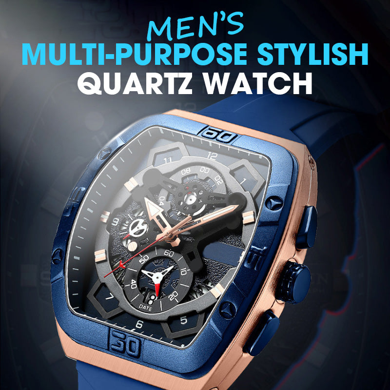 Men’s Multi-purpose Stylish Quartz Watch – welfareis
